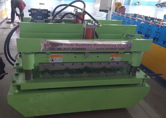 820 IBR Precision Glazed Tile Roof Making Machine Speed 6m/Min Siemens PLC Control