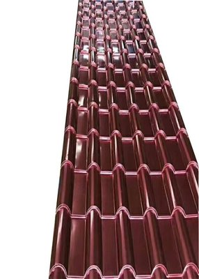 High Power Color Steel Roll Forming Machine Metal Roofing Machine With Hydraulic Cutting Device