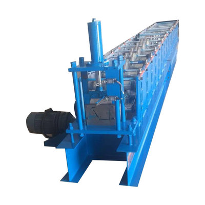 18 Rows roof Gutter roll forming machine With 5.5kw Frequency Converter