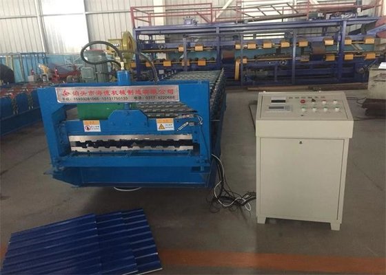 Sri Lanka Roller Shutter Door Roll Forming Machine With 17 Rows Of Rollers and 4kw hydraulic power for garage door