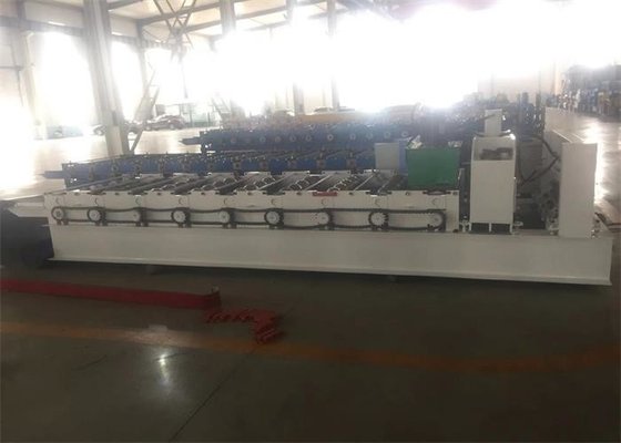 828 Roof Panel Roll Forming Machine 8 Rows Of Rollers 4kw Motor Power for Algeria Market