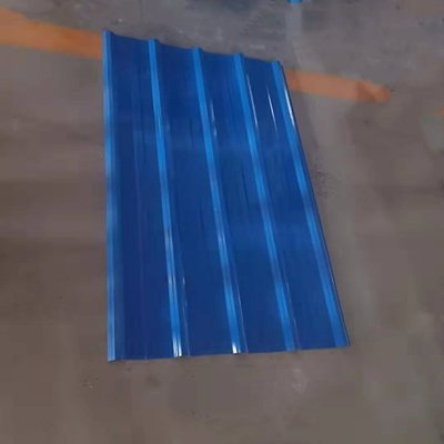 10 Steps Color Steel Roof Tile Making Machine / Hydraulic Cutting Machine