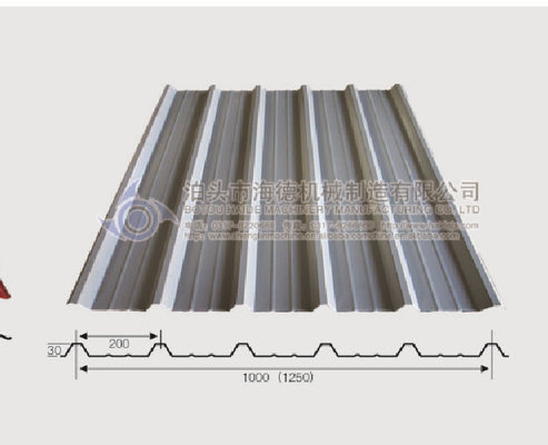 High Performance Metal Roof Roll Forming Machine C45 Shaft Material