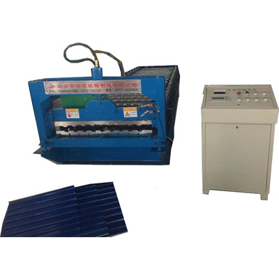 3kw Metal Steel Door Frame Making Machinery Garage Door Roll Forming Machine