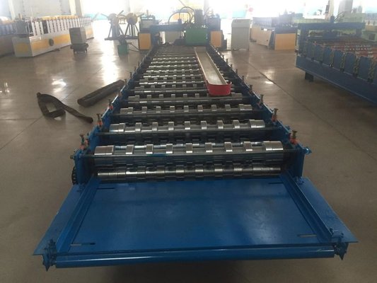 3kw Metal Steel Door Frame Making Machinery Garage Door Roll Forming Machine