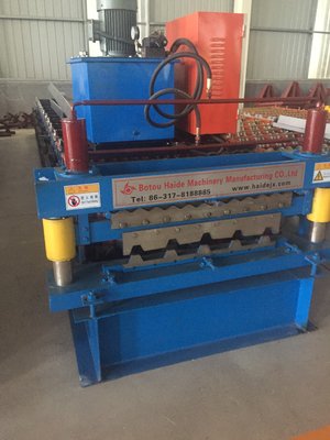 8-15m/Min Speed 1000 IBR Trapezoidal Roll Forming Machine 4KW Motor Power
