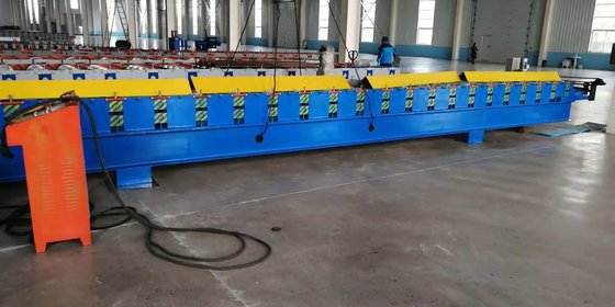 15 Rows Steel Roofing Rolling Machine Wall Sheet Panel Roll Forming Machine