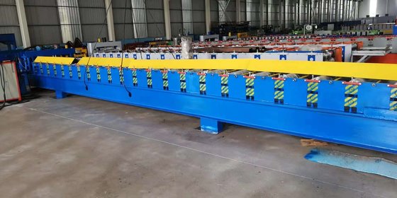 4kw High Rib Roofing Sheets Making Machinery Trapezoidal Cold Rolling Mill