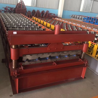 5.5kw Frequency Converter Cold Rolling Mill Tile Making Machinery For Wall 10-15m/Min Speed
