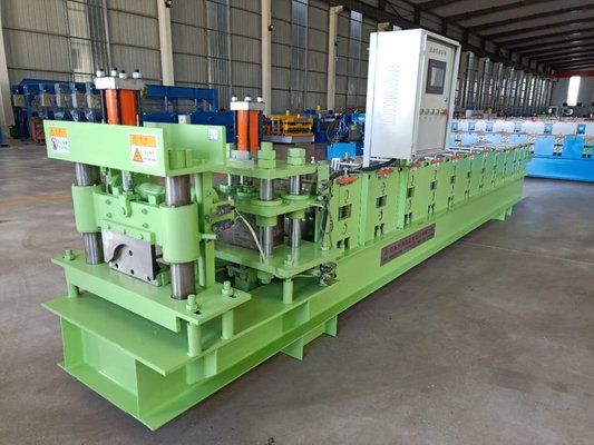 400mm 3kw Ridge Cap Roll Forming Mahine For Color Steel Sheet 0.3-0.6mm Thickness
