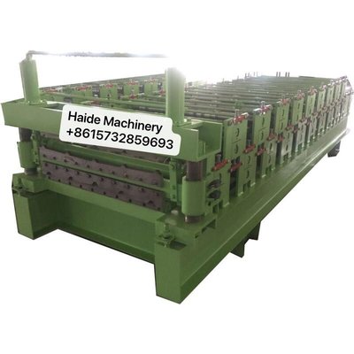 Wall Panel Metal Roofing Corrugated Tile Making Machine Carbon Building Material 4kw Power