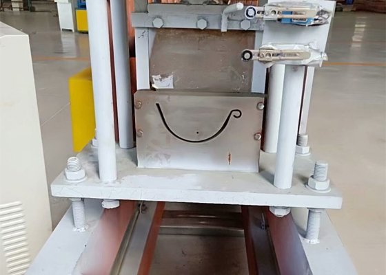 Steel Gutter Downspout  Half Round Roll Forming Machine Hydraulic Cutting