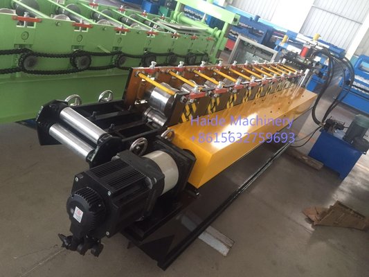 5.5KW Motor Power Light Steel Keel Roll Forming Machine With Gear Rotation