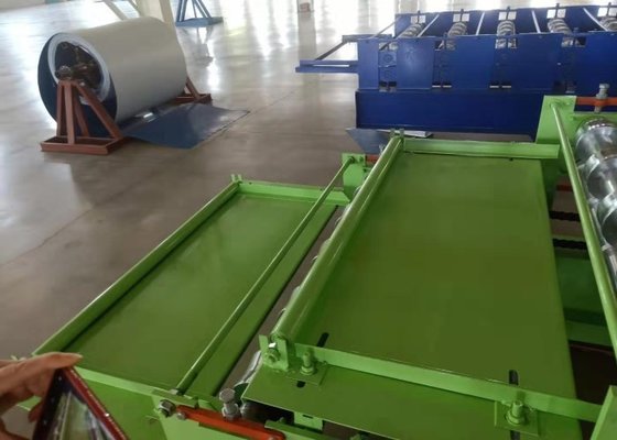 4Kw IBR Profile Double Layer Sheet Metal Roll Forming Machine Pillars Guide