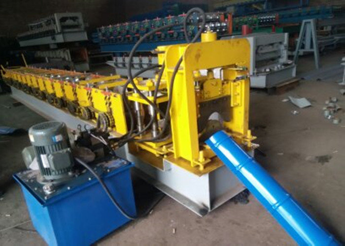 Type 280 Ridge Cap Metal Roof Roll Forming Machine 18 Rows For Construction
