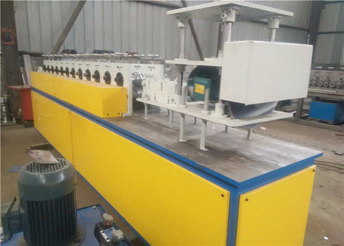 Steel Sheet Shutter Door Roll Forming Machine , Rolling Shutter Profile Machine