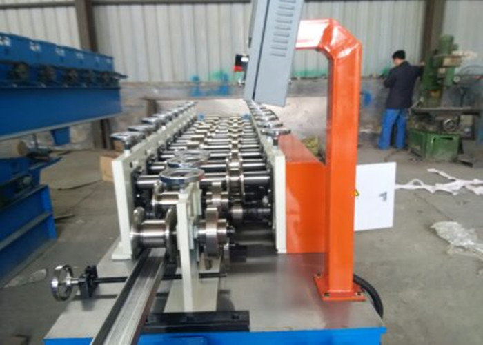 Double Line C U Keel Roll Forming Machine Hydraulic Motor 30-40 M/ Min Low Noise