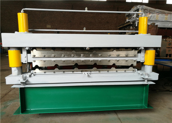 Automatic Tile Roll Forming Machine Manual Decoiler 1"Chain Transmission 10-15m/ Min