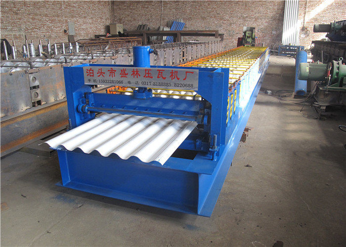 Corrugated 780 Wall Panel Roll Forming Machine For Building Construction