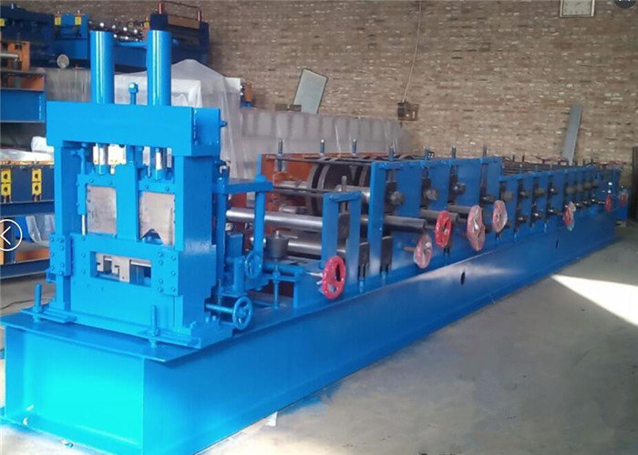 Building Frame CZ Purlin Roll Forming Machine 400H Steel Frame Chain Transmission
