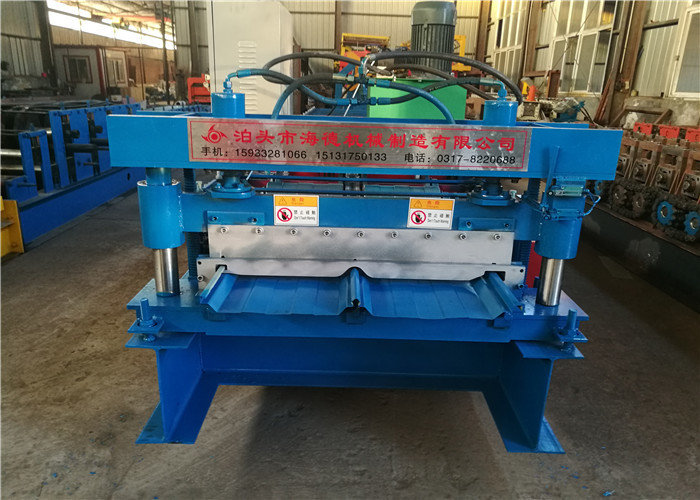 Clip Lock Panel Standing Seam Metal Roof Machine Solid Roller Type 470 760 820