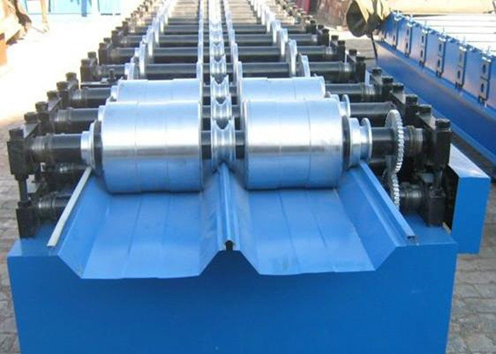 Automatic Standing Seam Metal Roof Roll Former  20 Rollers Type 820 Joint Hidden