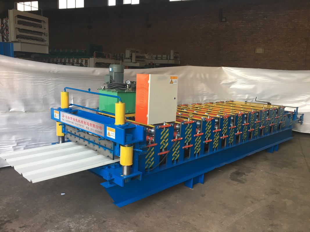 GI PPGI Wall Panel Roll Forming Machine Steel Profile Making Machine High Speed