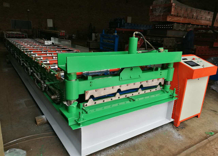 IBR Color Steel Wall Panel Roll Forming Machine High Speed For Contruction