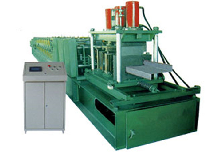 Steel CZ Purlin Roll Forming Machine , Stud And Track Roll Forming Machine 9-10m/ Min