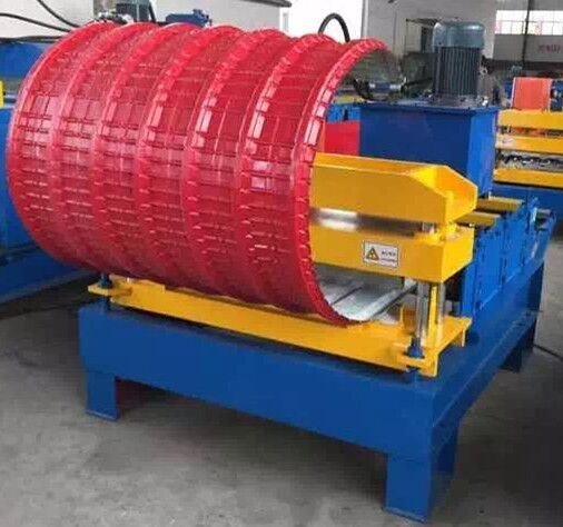 Horizontal Curving Hydraulic Bending Machine , Roofing Hydraulic Metal Bender