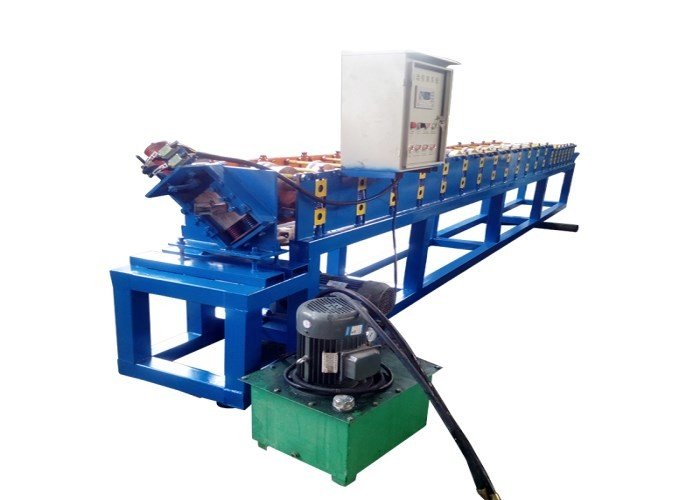 Iron Shutter Door Forming Machine , Galvanized Steel Roll Forming Machine