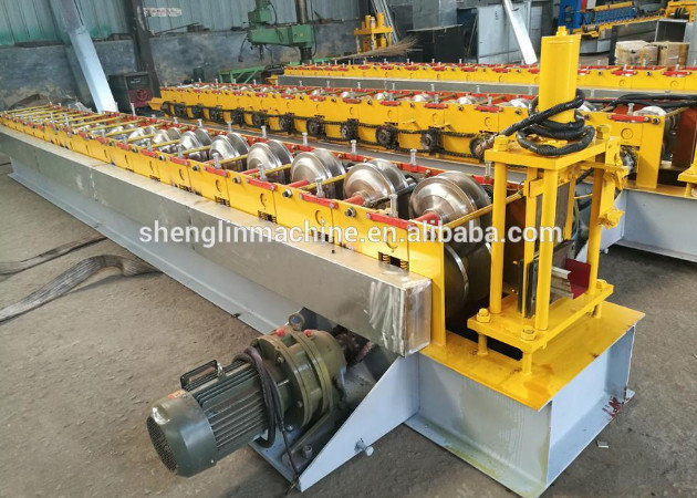 Rain Water Gutter Forming Machine With Production Capacity 15 - 20m / Min
