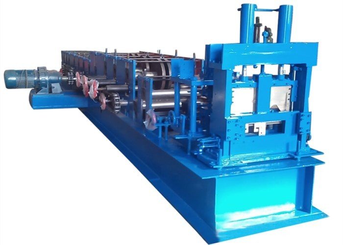 Steel Strip Cold Roll Forming Machine 11KW Power With 50HZ Frequency