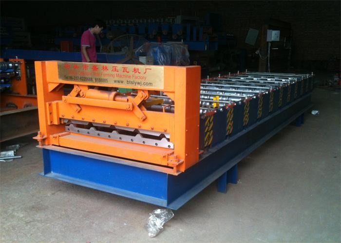 840 Color Steel Roll Forming Machine Cold Bending Machine Trapezoidal IBR Profile, 3 / Single phase