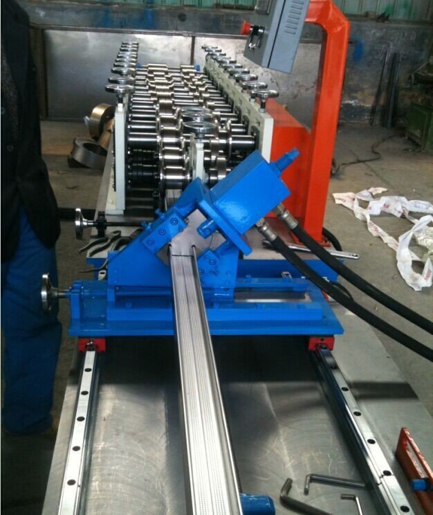 Automatic Stud Roll Forming Machine / Track Roll Forming Machine PLC Control