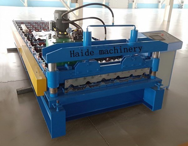 Galvanized Metal Steel Color Cold Roll Forming Machine Main Power 4kw