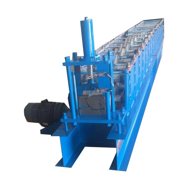 18 Rows roof Gutter roll forming machine With 5.5kw Frequency Converter