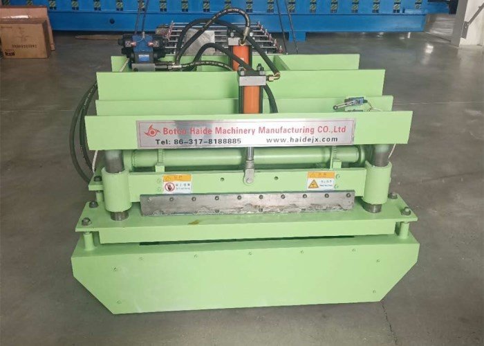 High Speed Glazed Tile Roll Forming Machine Siemens PLC Control 12 Rollers