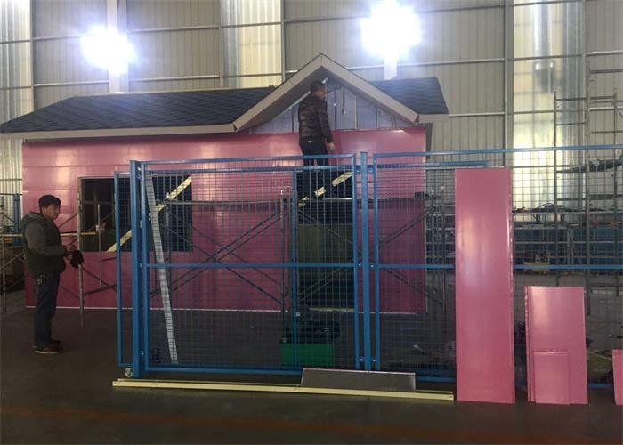 High Strength Residential Steel Buildings / G550 Light Steel Prefab House