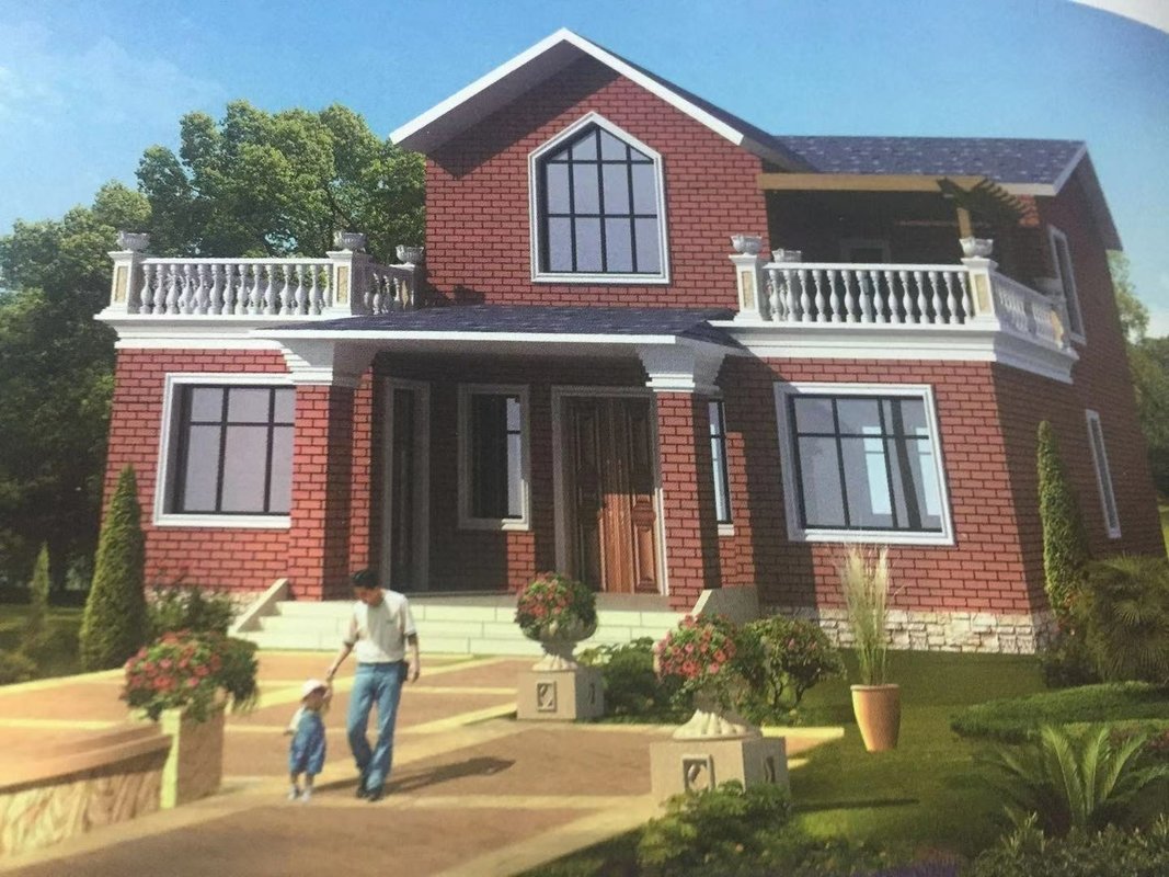 Cold Formed Prefab Steel Frame House / Light Gauge Steel Structure Building