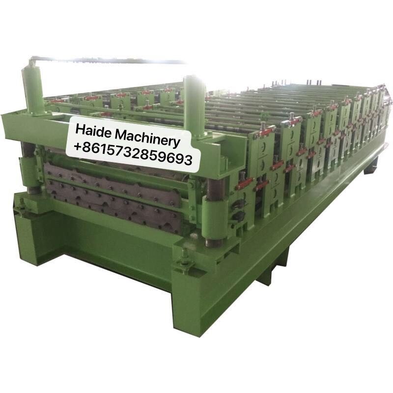 Wall Panel Metal Roofing Corrugated Tile Making Machine Carbon Building Material 4kw Power