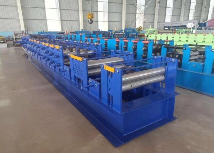 80-300mm C Purlin Roll Forming Machine Roller Diameter 80mm For Building Frame