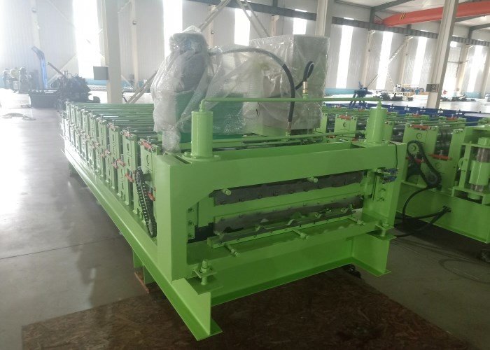 Automatic Hydraulic cutting Roof And Wall Panel Steel Sheet Roll Forming Machine