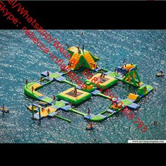 China Inflatable Slide/ Inflatable Water Games/ Amusement Park / Giant floaing water park supplier