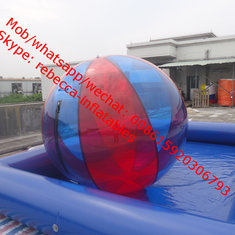 China Inflatable Water Ball, Swimming Pool Game  inflatable water games Water Walking Ballequipment  Aqua Sphere Zorb supplier