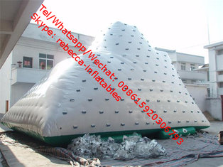 China Inflatable water iceberg floating water climbing inflatable iceberg water toy supplier
