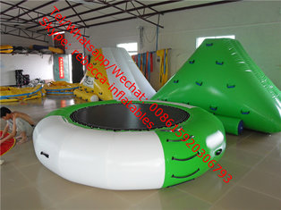 China Inflatable water trampoline inflatable auqa water park game for sale in stock supplier