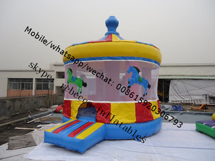 China Infltable carousel  castle Princess Bounce House Inflatable Bouncer, Bouncy Castle (BOUNCE HOUSE) supplier