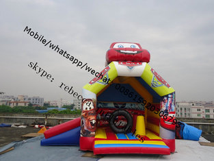 China Inflatable car bouncer inflatable jumping castle  for slae supplier