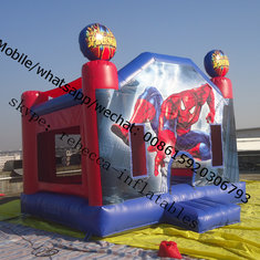 China Inflatable Spider Man Castle  inflatable jumping castle   bounce house supplier